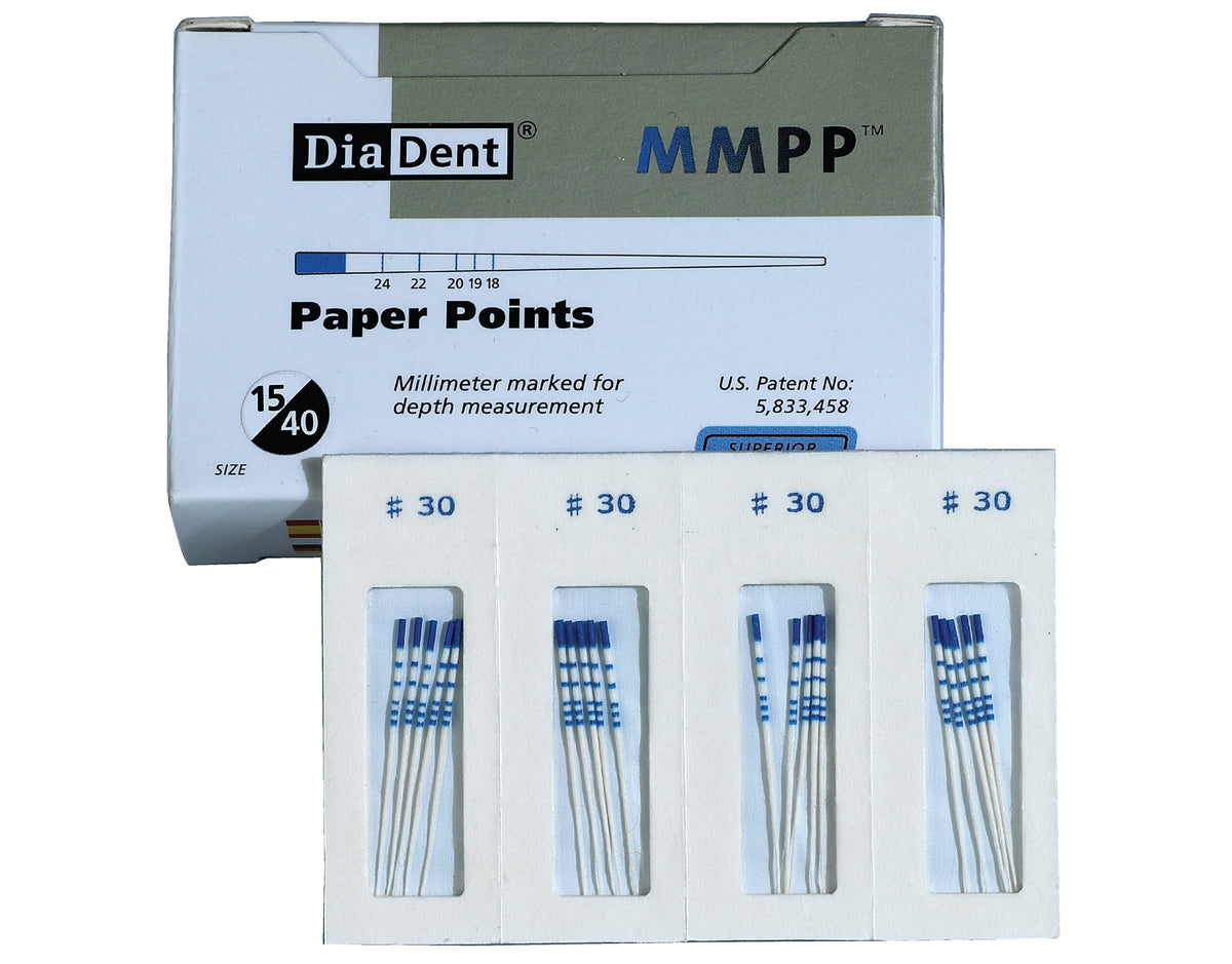 Paper Point (mm-Marked) - (ISO sizes/.02 Taper) – DiaDent